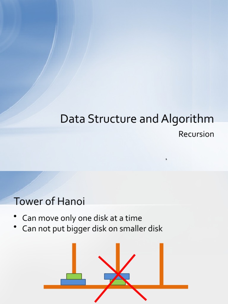 Data Structure and Algorithm: Recursion | PDF | Algorithms And Data ... Data Structure and Algorithm: Recursion | PDF | Algorithms And Data ...