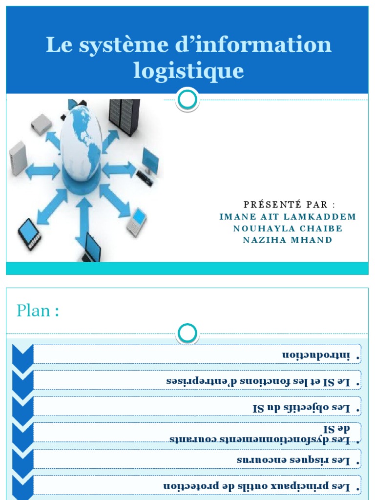 Le Système Dinformation Logistique | PDF | Sociétés | Système d'information