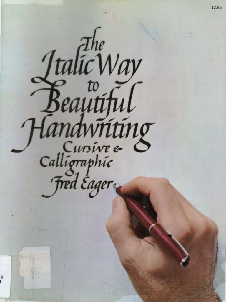 Italic Way To Beautiful Handwriting, Cursive and Calligraphic - PDF ...