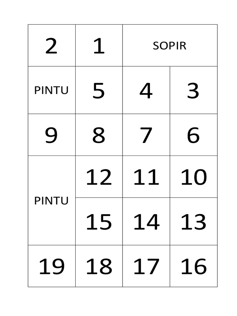 Denah Elf Long 19 | PDF