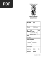 New DDO Format 2016 bLANK | PDF | Security Guard | Common Law