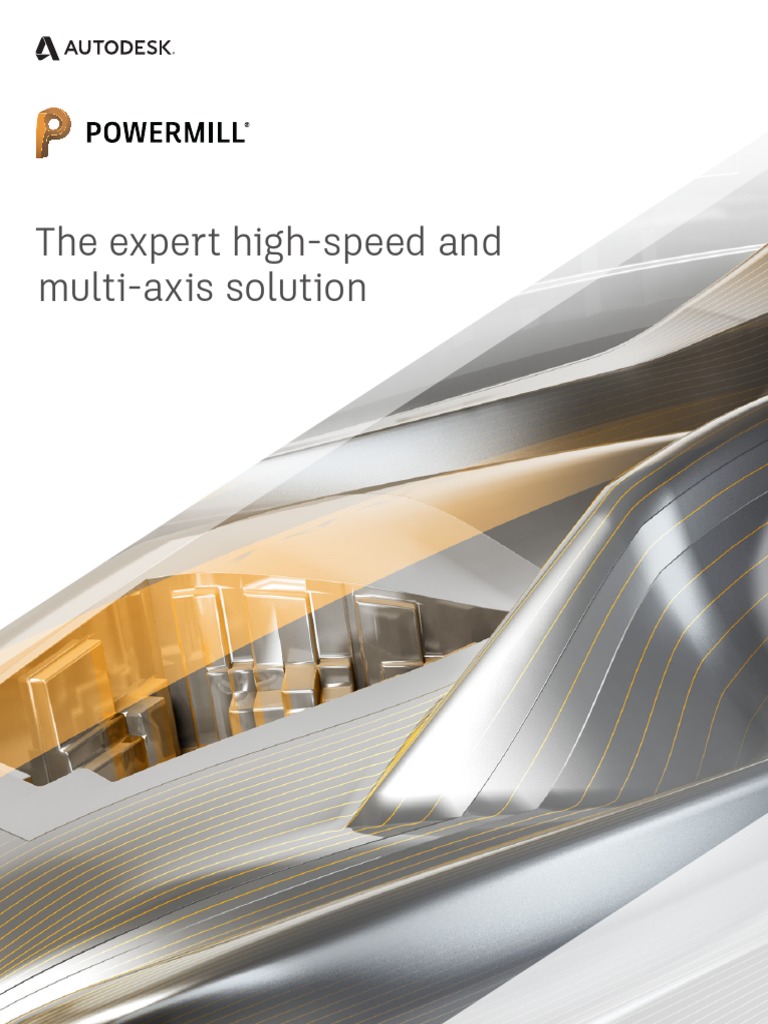 5 - PowerMill 2019 Brochure | PDF | Machining | Machine Tool