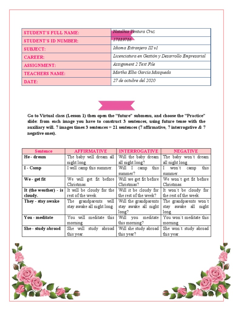 Ventura - Nathalia - Assignment 2 Text File | PDF | Human Nature | Business