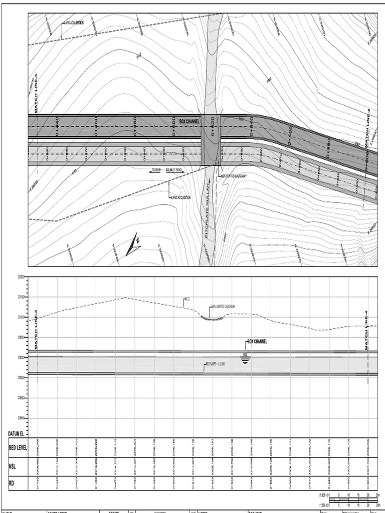 HPP Plan and Profile Sheet 4 | PDF