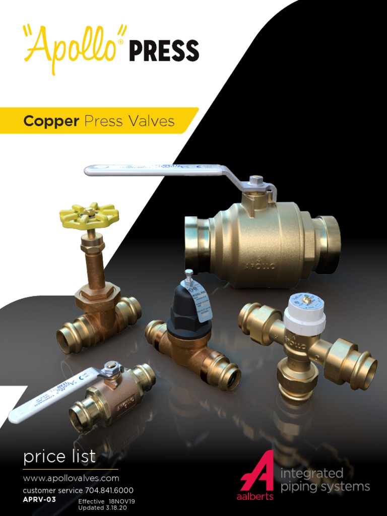 Appolo Valve Price List | PDF | Valve | Chemical Engineering