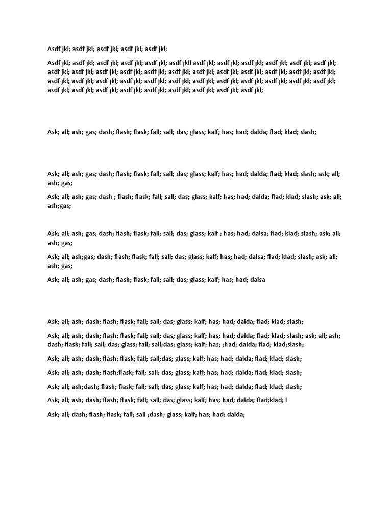 Typing Practice | PDF | Office Work | Equipment