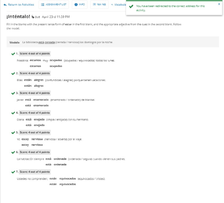 Intentalo VHL Leccion 5 | PDF