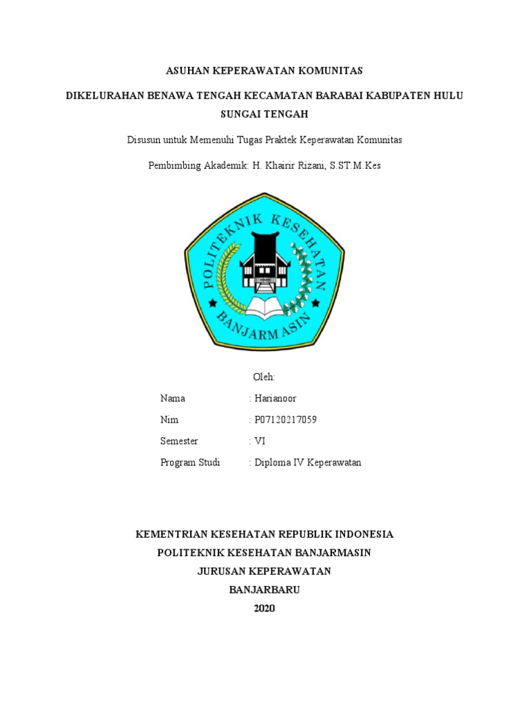 1086 - Askep Komnitas Rian | PDF