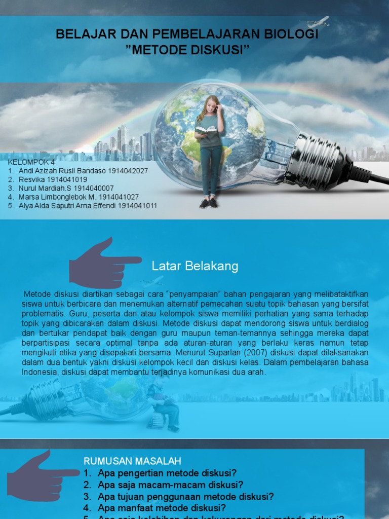 Metode Diskusi | PDF | Karier & Perkembangan | Pengembangan Diri