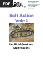 Bolt Action Solo Play Cards | PDF | Infantry | Wars & Military