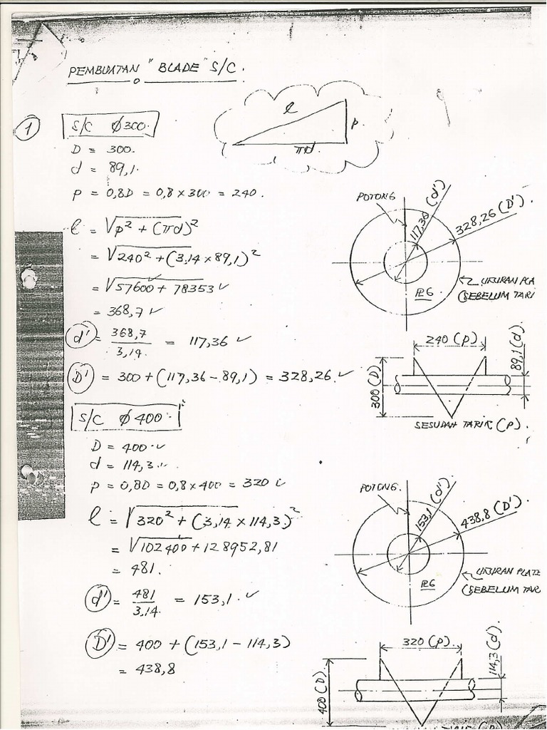 Pembuatan Blade & Rotary Feeder | PDF