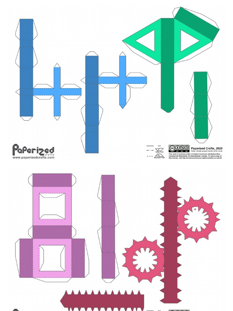 PlayStation Icons Papercraft | PDF