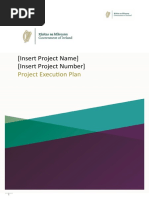 Standard Project Execution Plan PEP Template | PDF | Quality Management ...