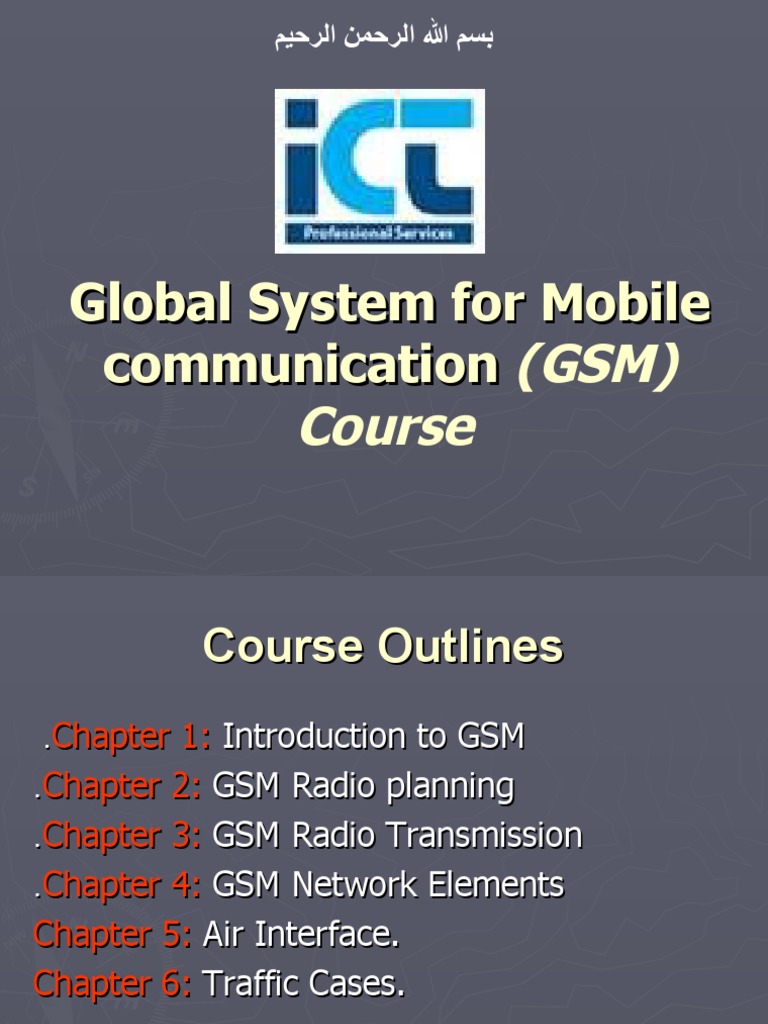 Global System For Mobile Communication | PDF | Cellular Network | Mobile Telecommunications