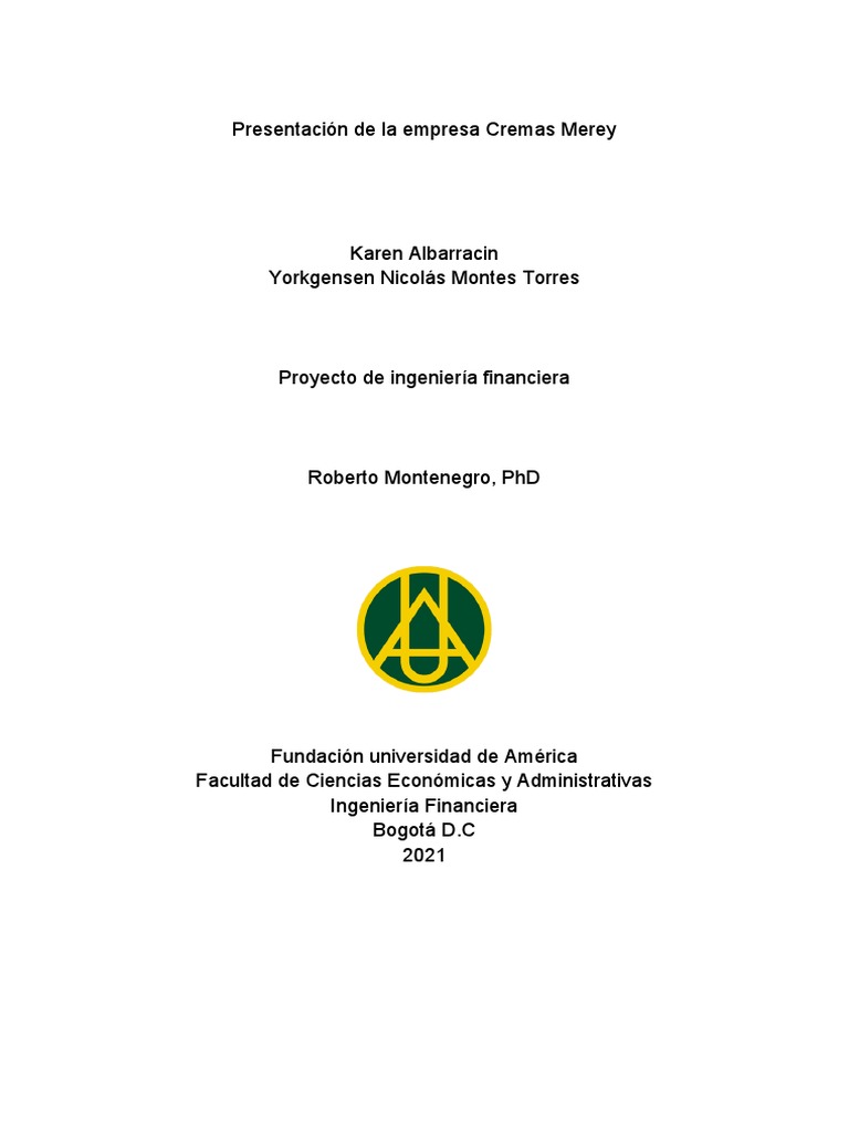 Analisis Crema Merey | PDF | Bogotá | Industria farmacéutica