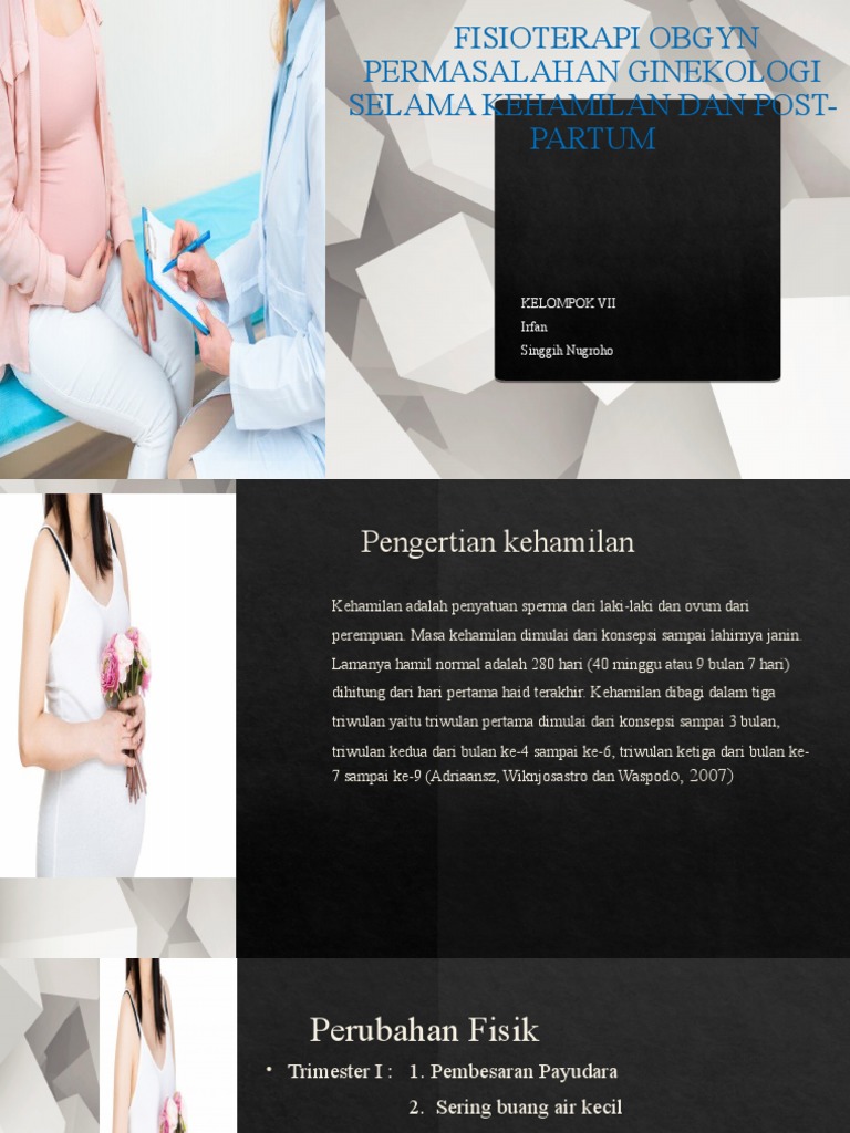 Masa Kehamilam Dan Postpartum | PDF