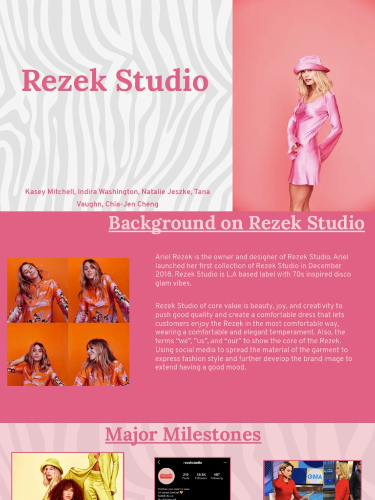 Rezek Studio - RTW Project | PDF | Fashion | Luxury Goods
