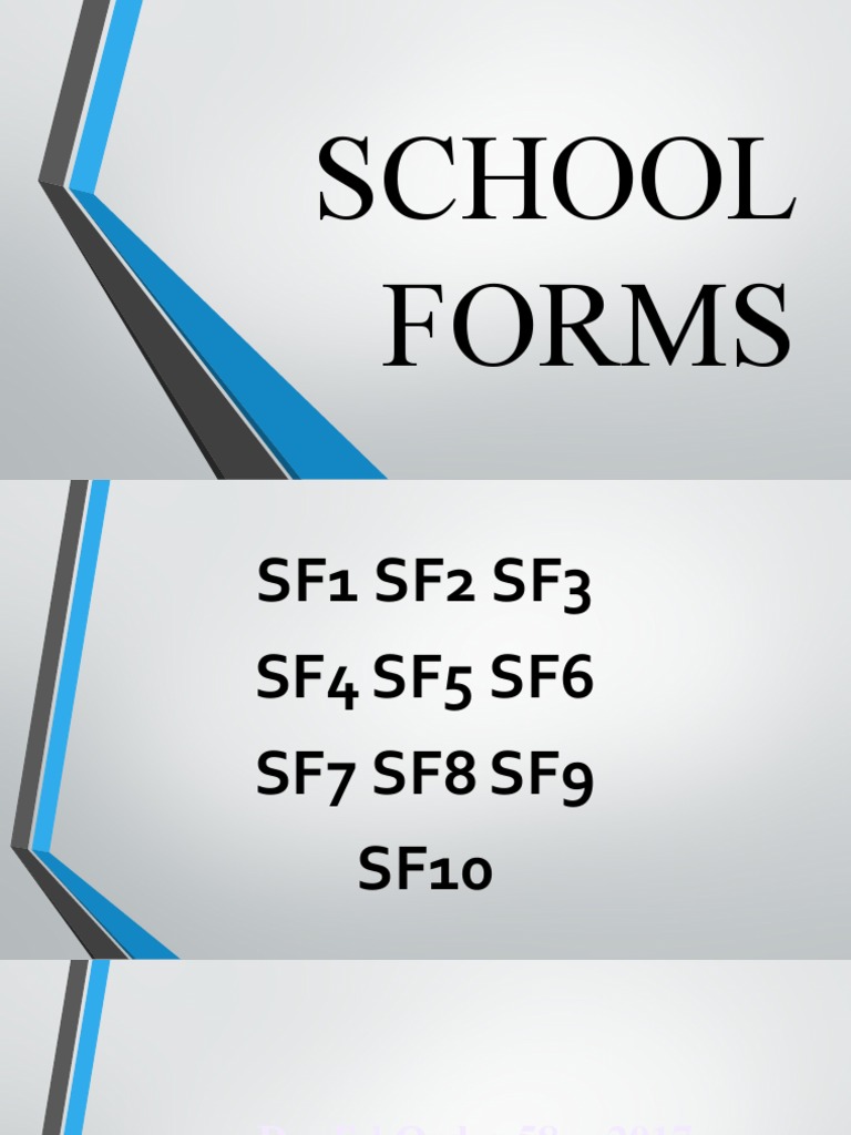 Slac School Forms | PDF