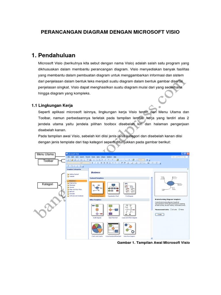 Tutorial Ms Visio | PDF