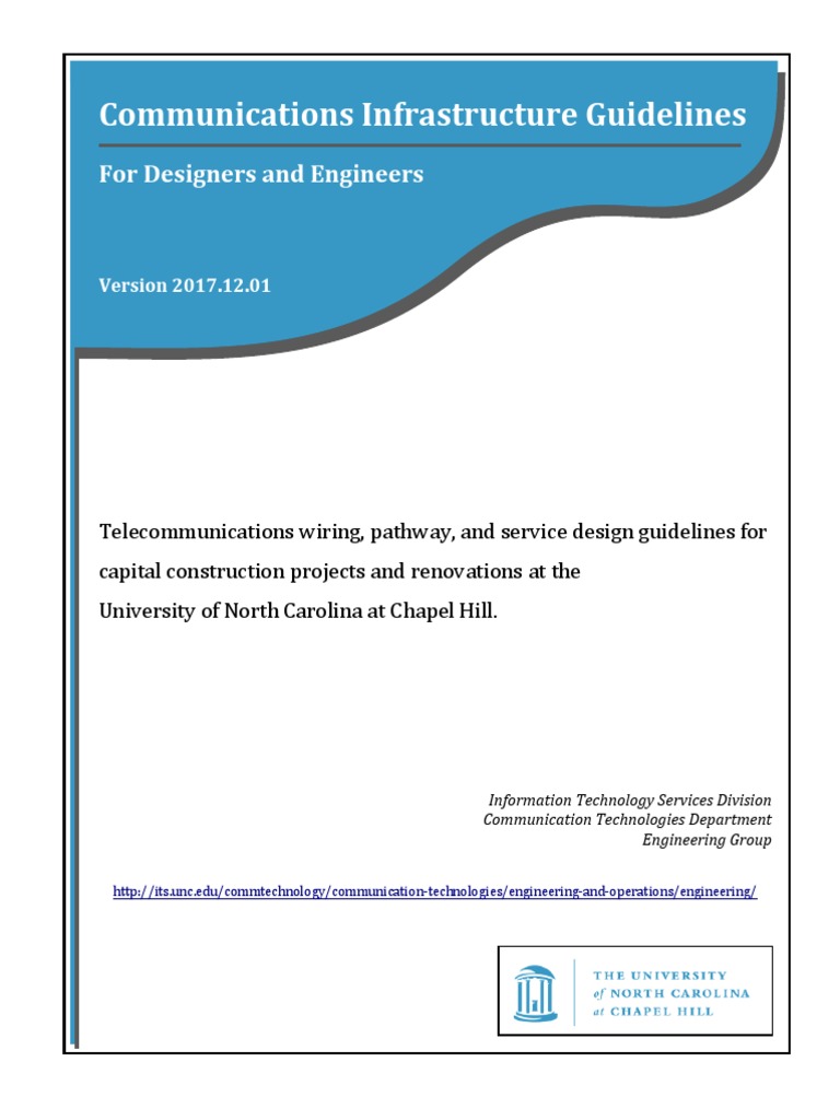 Communications Infrastructure | PDF | Telecommunication | Specification ...
