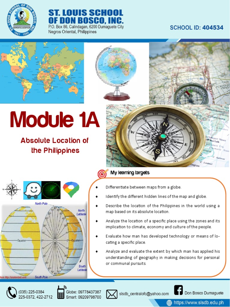Absolute Location of The Philippines | PDF | Geography | Physical Geography