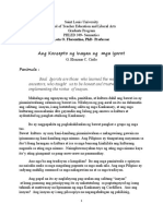 Surigaonon Language | PDF