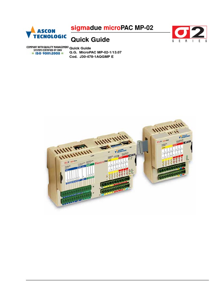 Sigma Micro: Due PAC MP-02 Quick Guide | PDF | Microsoft Windows ...