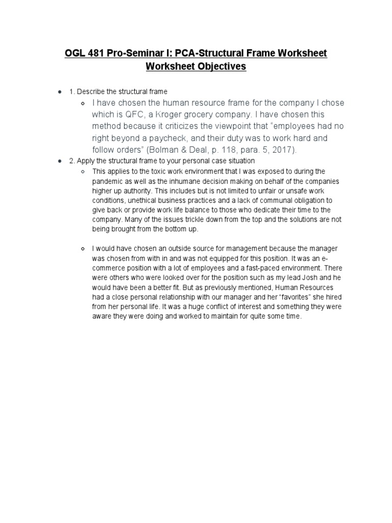 Pca-Structural Frame | PDF