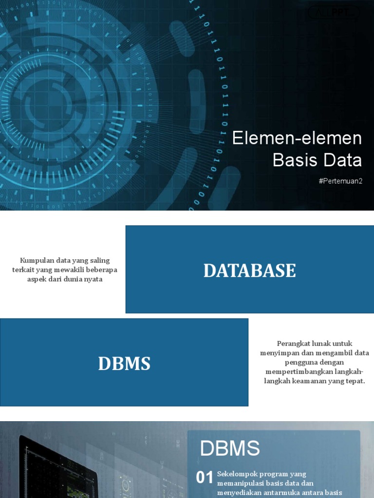 #2 Elemen-Elemen Basis Data | PDF