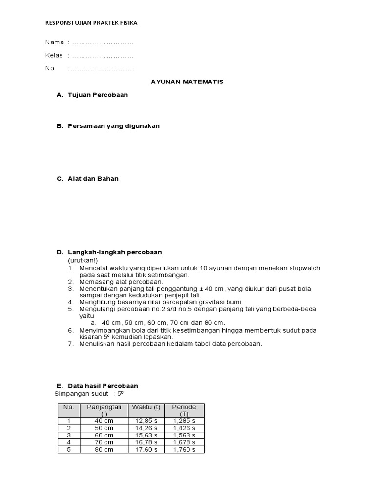 Responsi Praktek | PDF