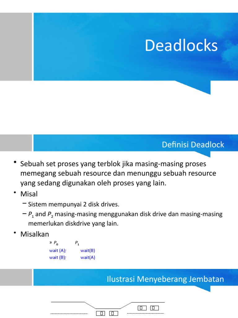 Materi 10 - Deadlocks | PDF