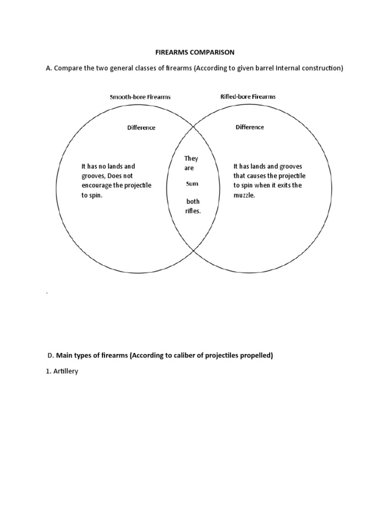 Firearms Classification Overview | PDF