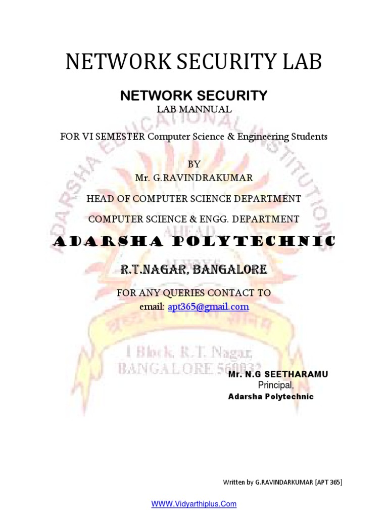 3 NetworkSecurity LABManual | PDF | Transmission Control Protocol ...