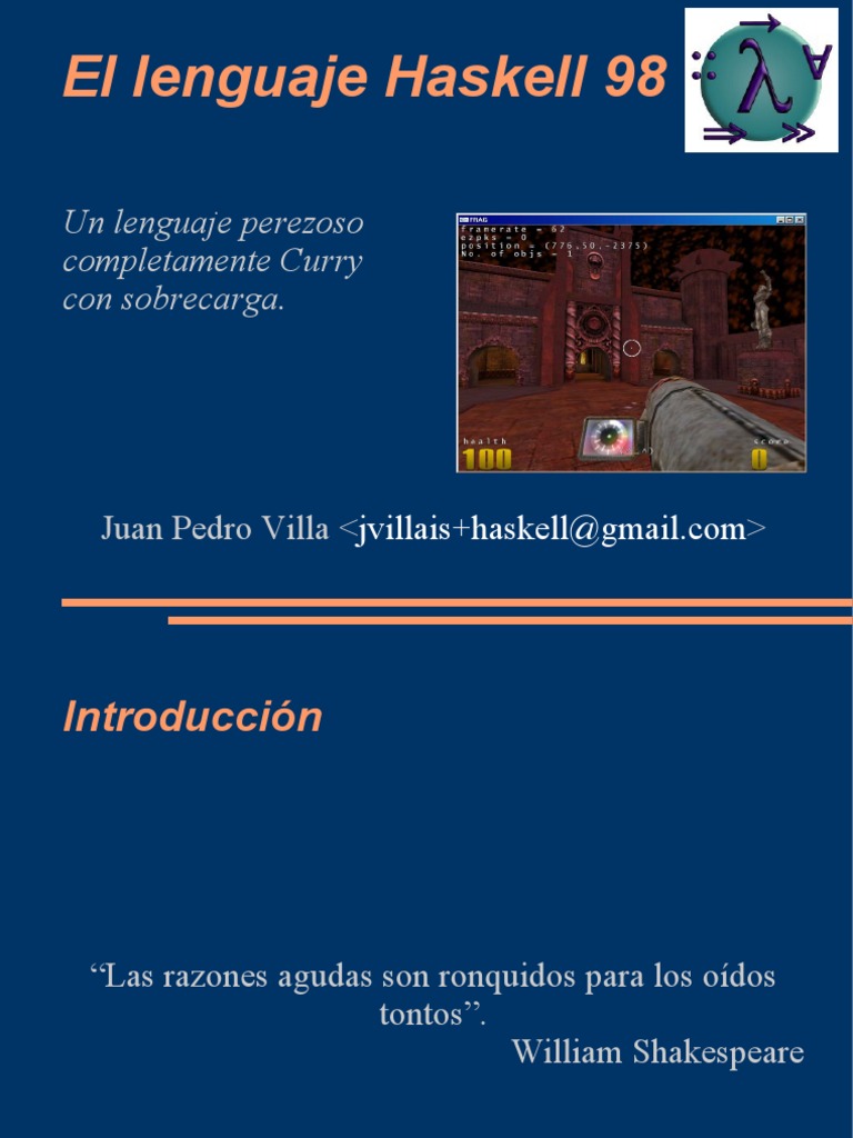 Lenguaje Haskell | PDF | Programacion Funcional | Lenguaje de programación