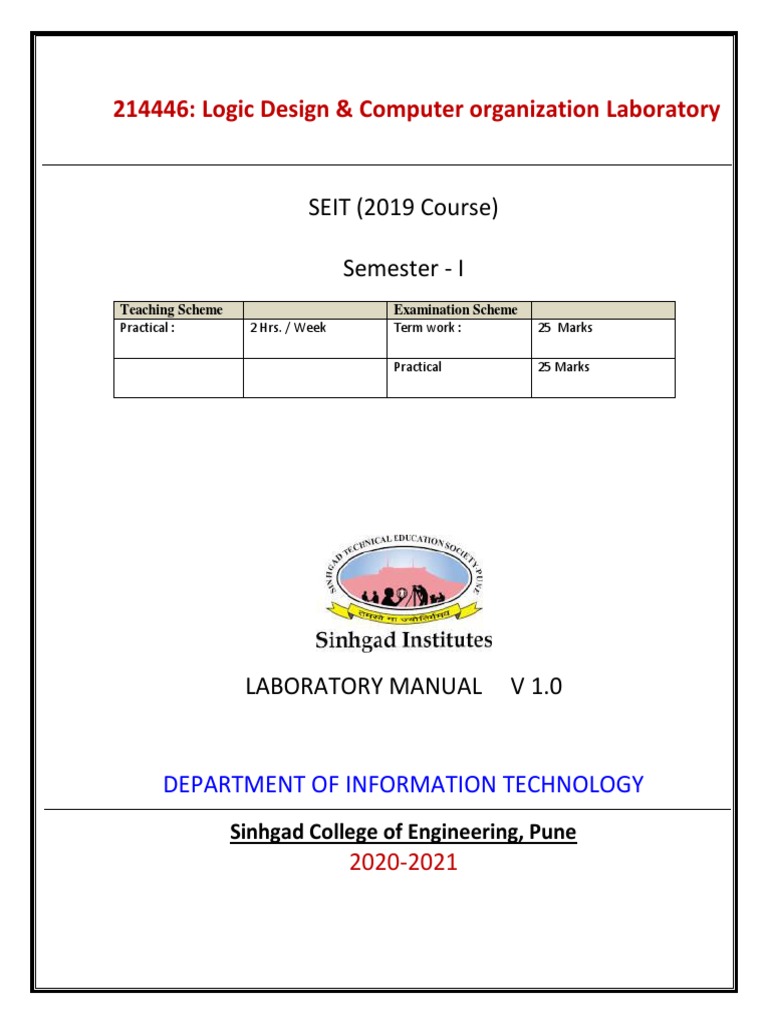 Final DL - Manual 2020-21 | PDF | Binary Coded Decimal | Arithmetic