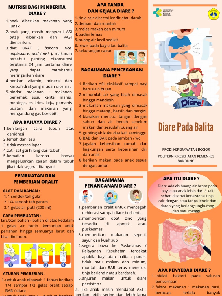 Leaflet Diare | PDF