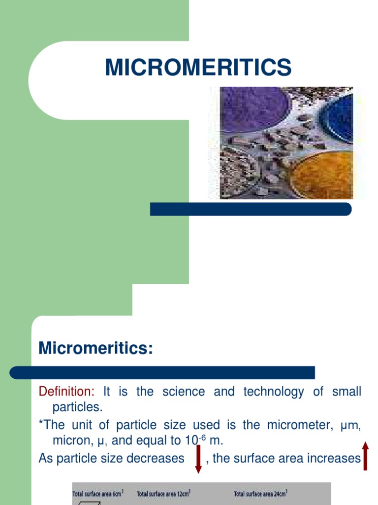 MICROMERITICS | PDF | Porosity | Physics