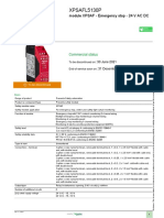 XPSUAF13AP Safety Module Overview | PDF | Relay | Switch