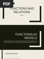 Grade 11 Gen Math - Functions | PDF | Function (Mathematics) | Evaporation
