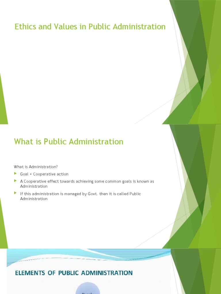 Ethics in Public Administration-5 | PDF | Public Administration | Policy