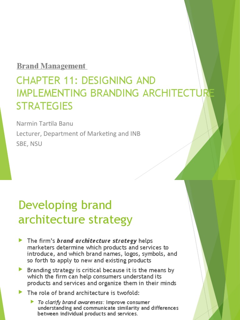 Chapter 11: Designing and Implementing Branding Architecture Strategies | PDF | Brand | Brand ...