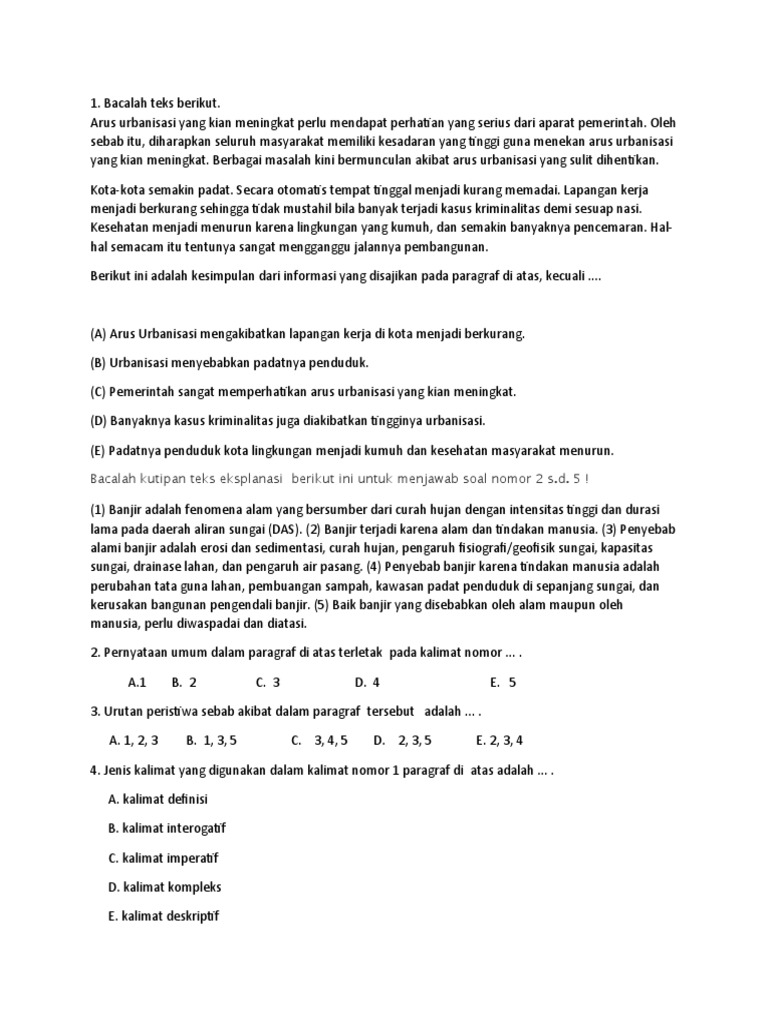 Lat Soal Bi 10 | PDF