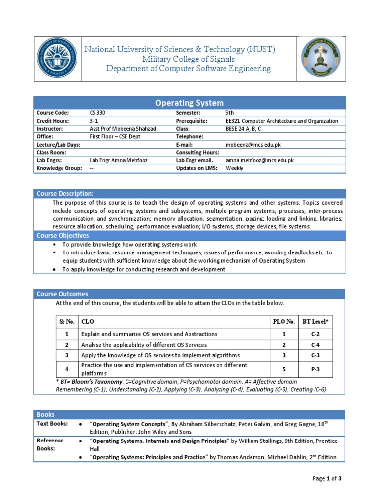 Operating System Slides | PDF | System | Operating System