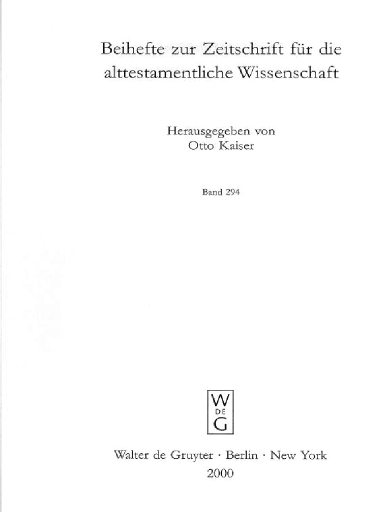 Historiography in The Ancient World and in The Bible Essays in Honour ...
