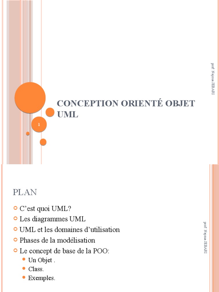 Conception Oriente Objet | PDF | Langage de Modélisation Unifié | Programmation orientée objet