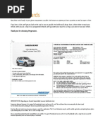 Temporary Auto Identification Card | PDF | Vehicle Insurance | Insurance