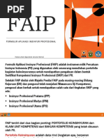 Panduan FAIP SIMPONI | PDF