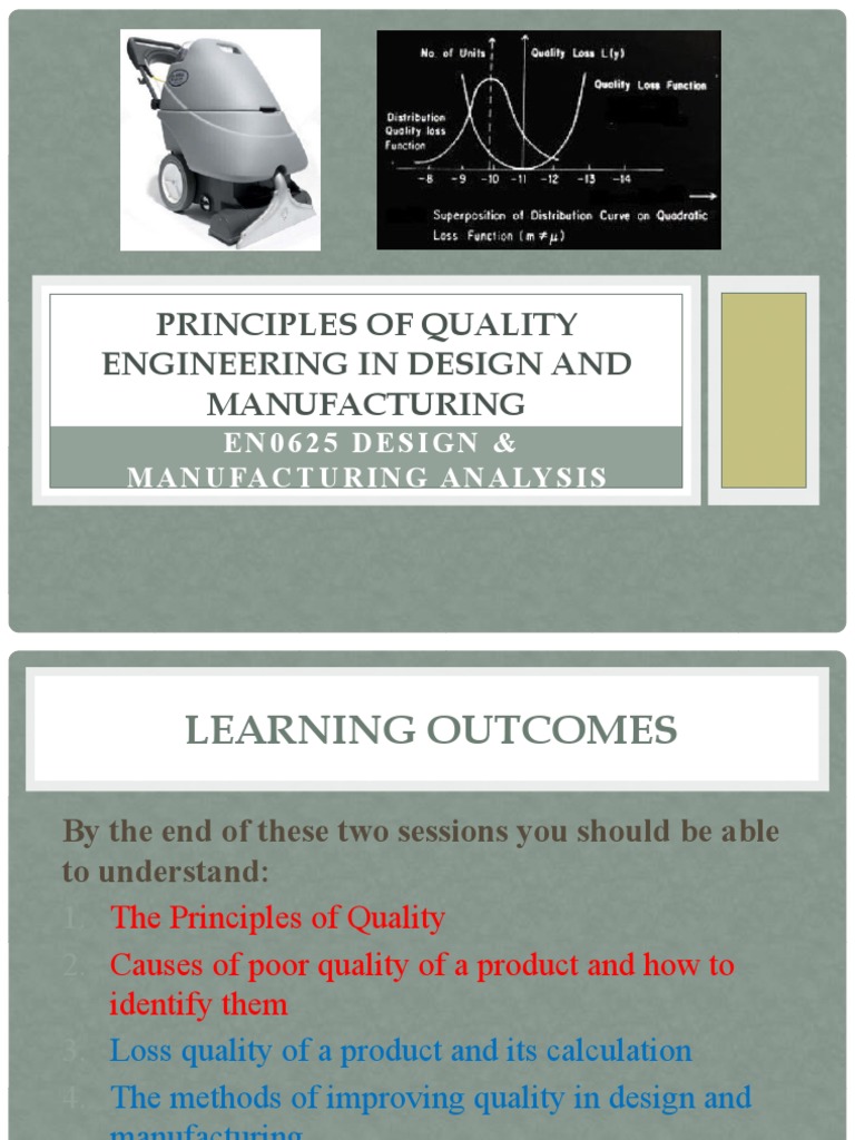 Quality Engineering Principles Overview | PDF | Iso 9000 | Quality ...