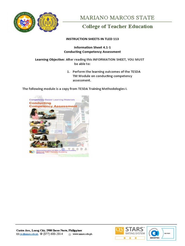 Mariano Marcos State University: College of Teacher Education | PDF ...