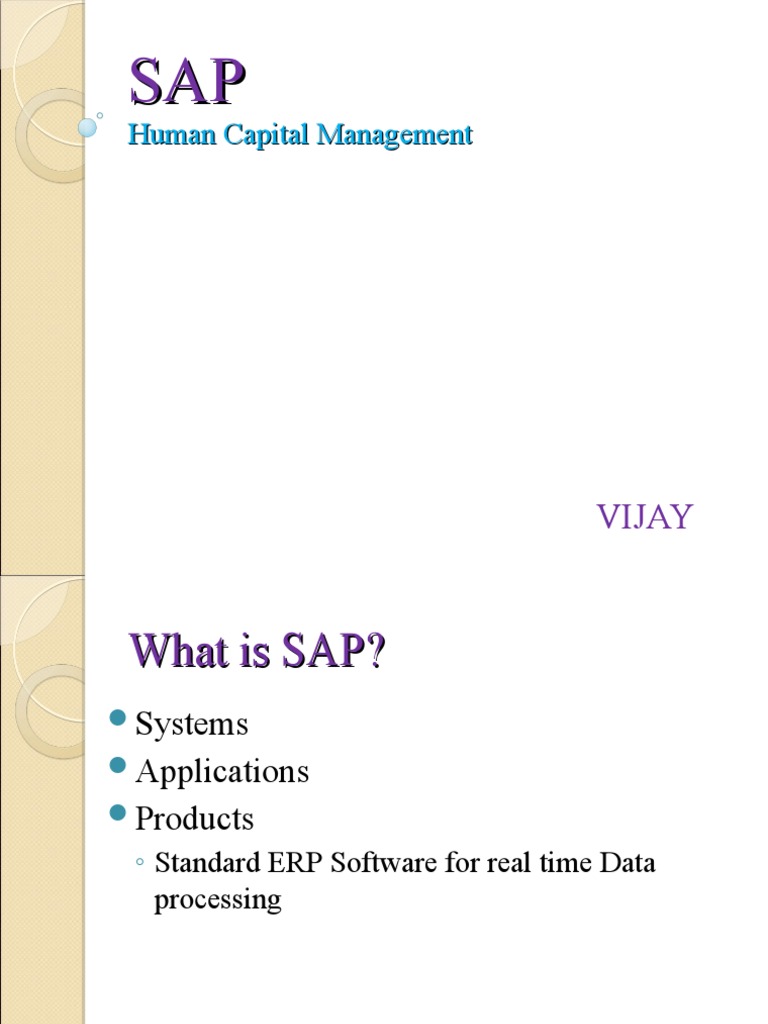 Sap Demo Pdf Databases Library Computing